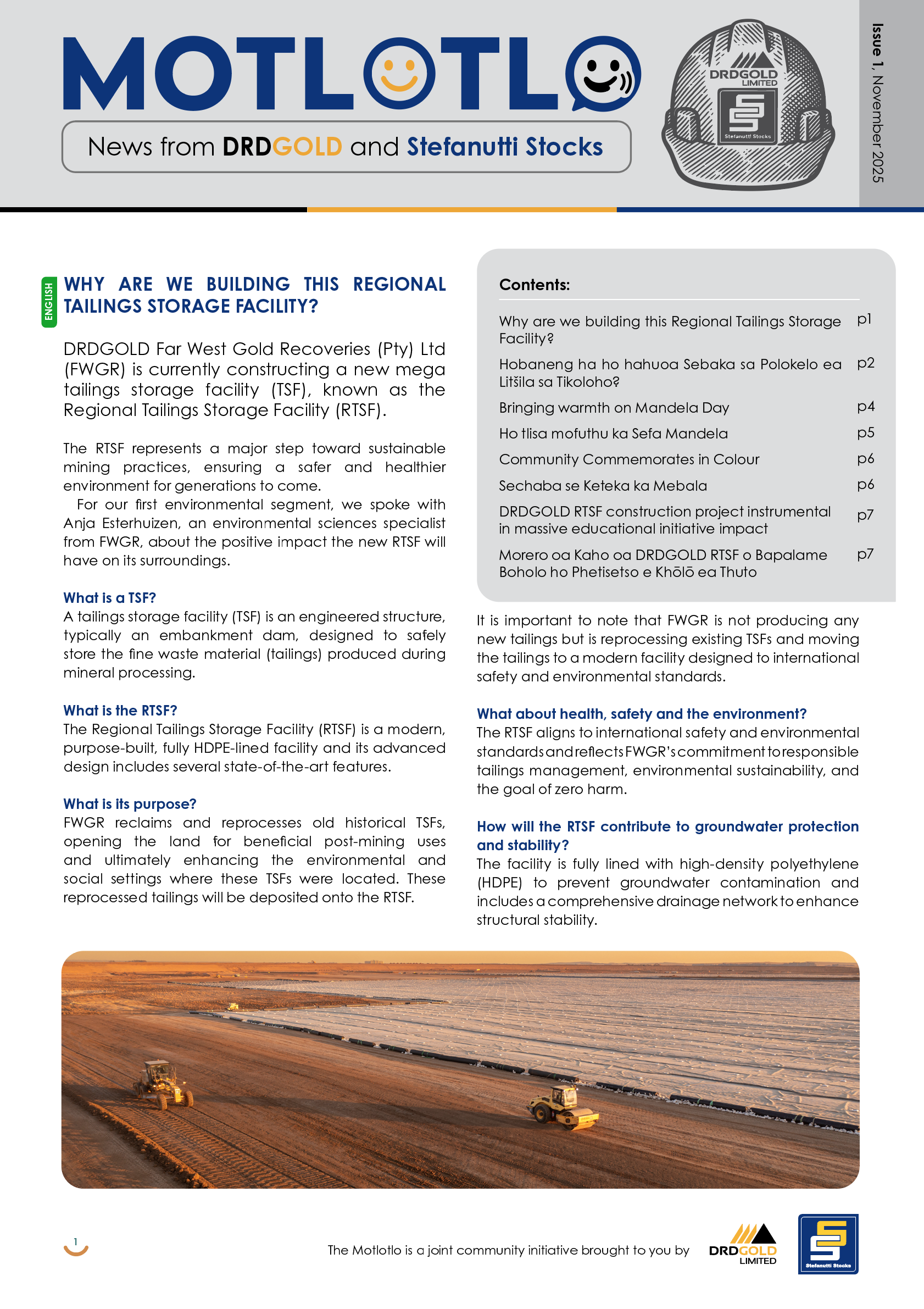 Motlotlo Newsletters - Stefanutti Stocks